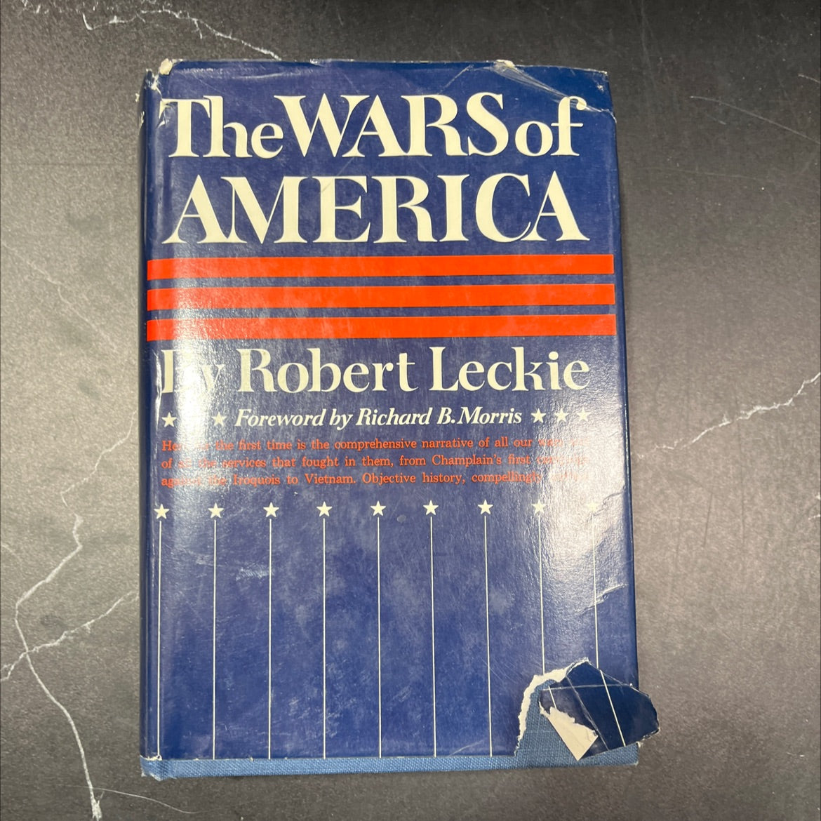 the wars of america book, by robert leckie, 1968 Hardcover, Vintage – TheBookBundler