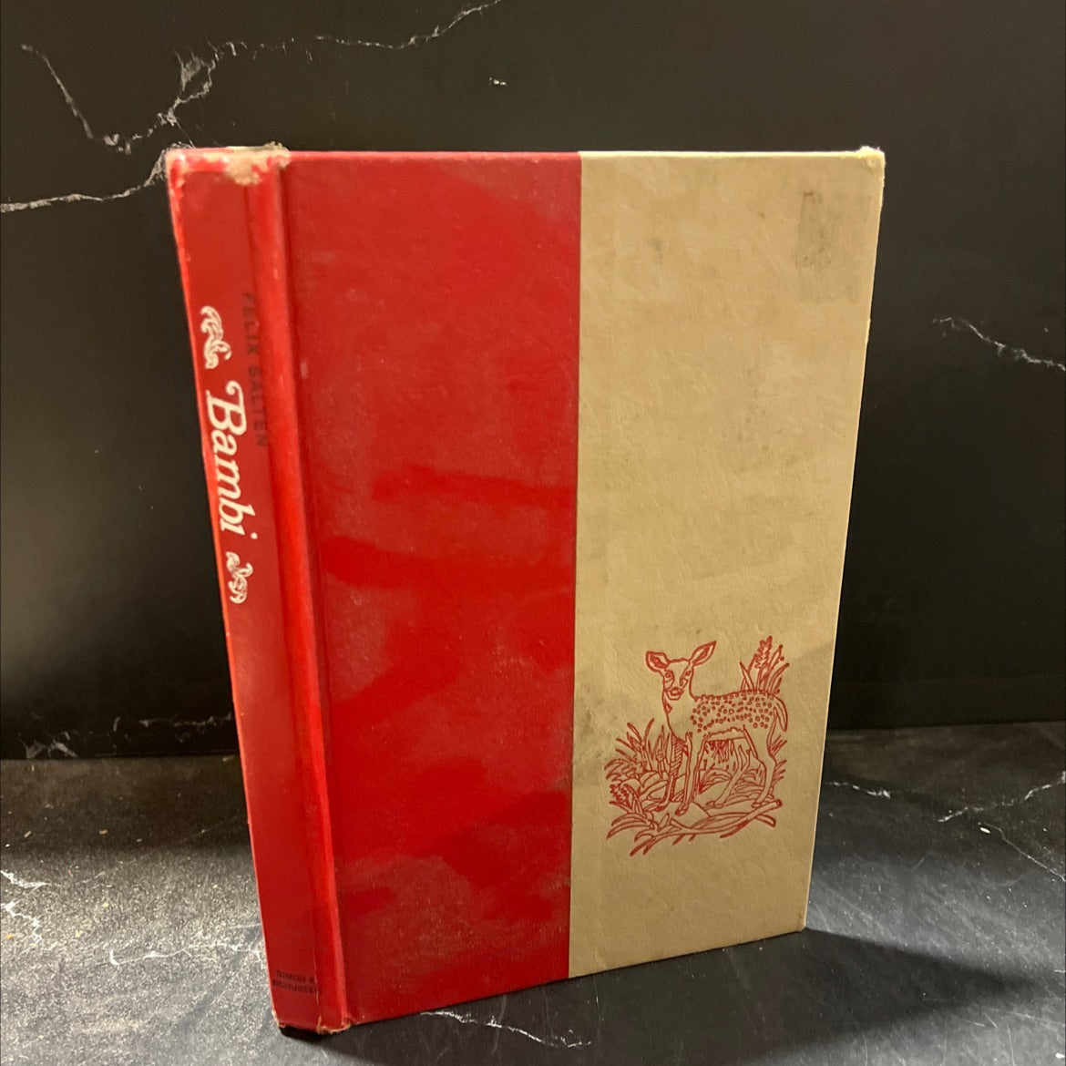 bambi book, by felix salten, 1956 Hardcover – TheBookBundler