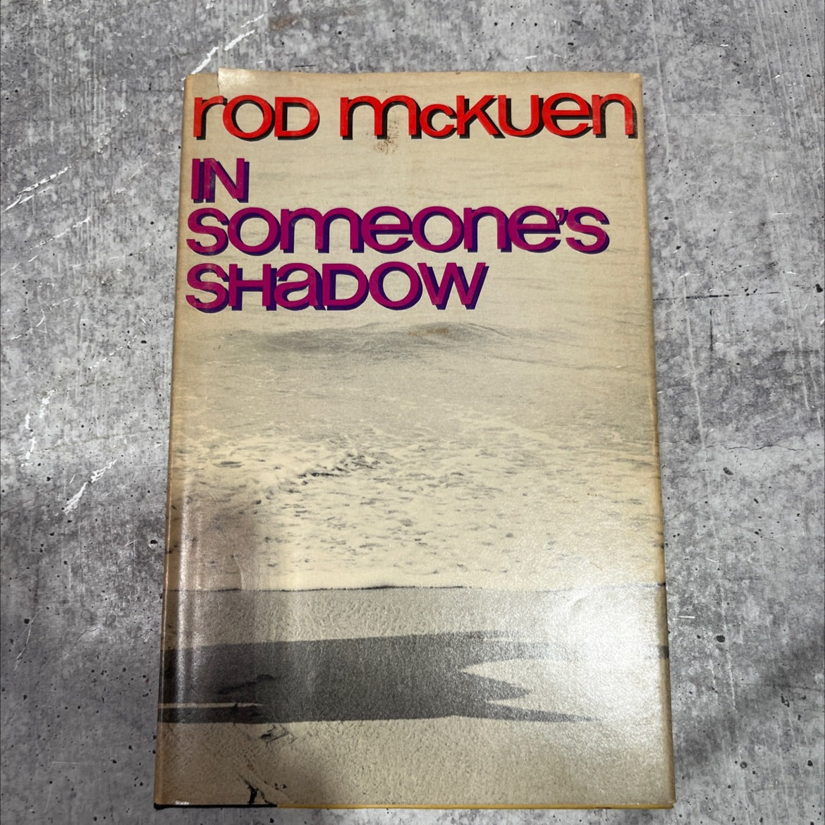 in someone's shadow book, by rod mckuen, 1969 Hardcover – TheBookBundler