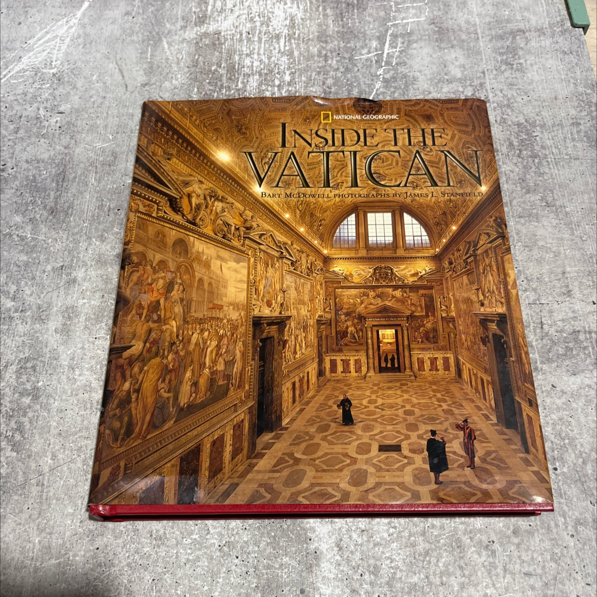 inside the vatican book, by bart mcdowell, 1991 Hardcover – TheBookBundler