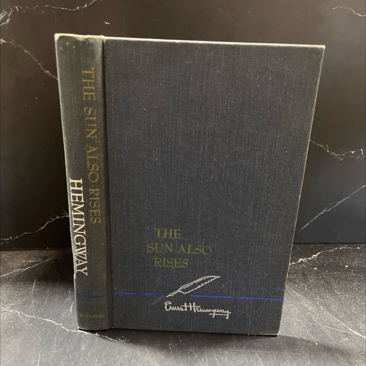 the sun also rises book, by ernest hemingway, 1954 Hardcover – TheBookBundler