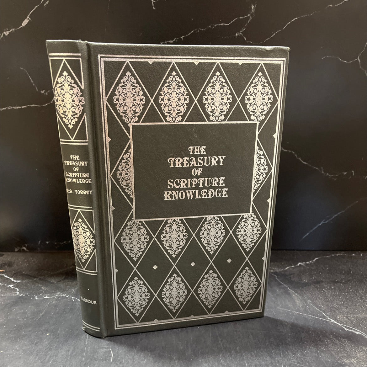 the treasury of scripture knowledge book, by R.A. Torrey, 1970 Leather ...