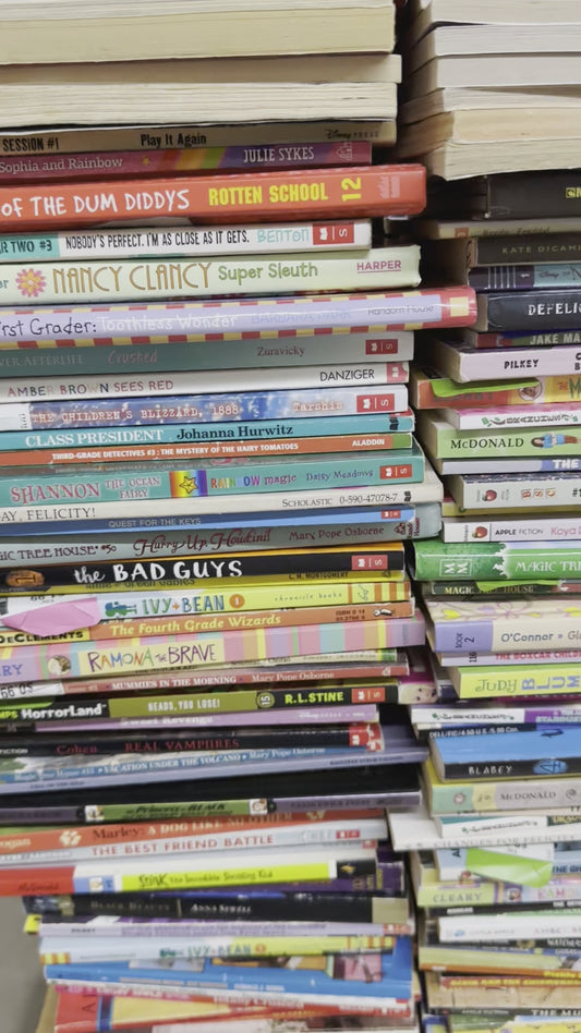 Bulk used books, kids books and book bundles for less - TheBookBundler