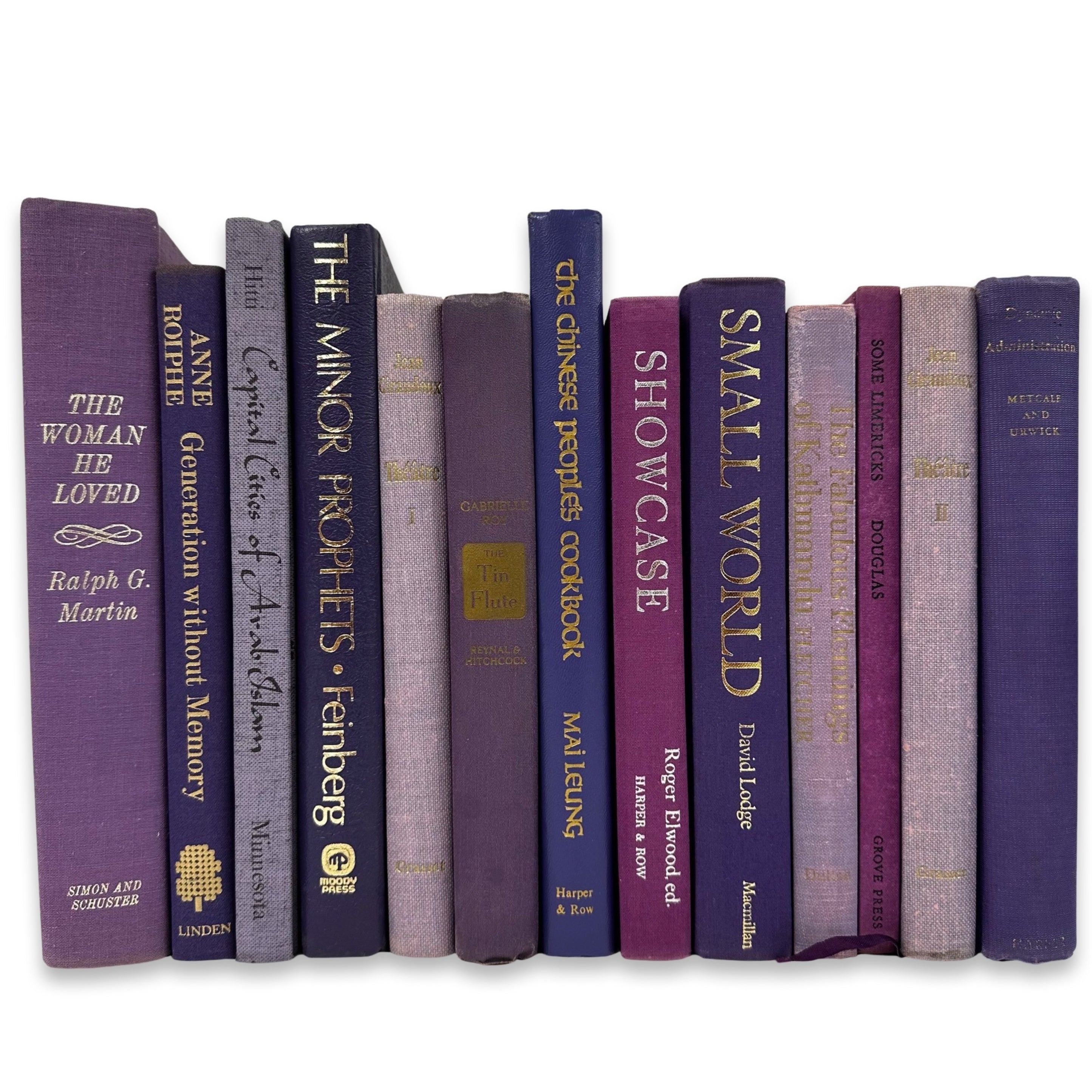 Vintage & Antique Books by Color & foot | Designer Grade Authentic Boo ...
